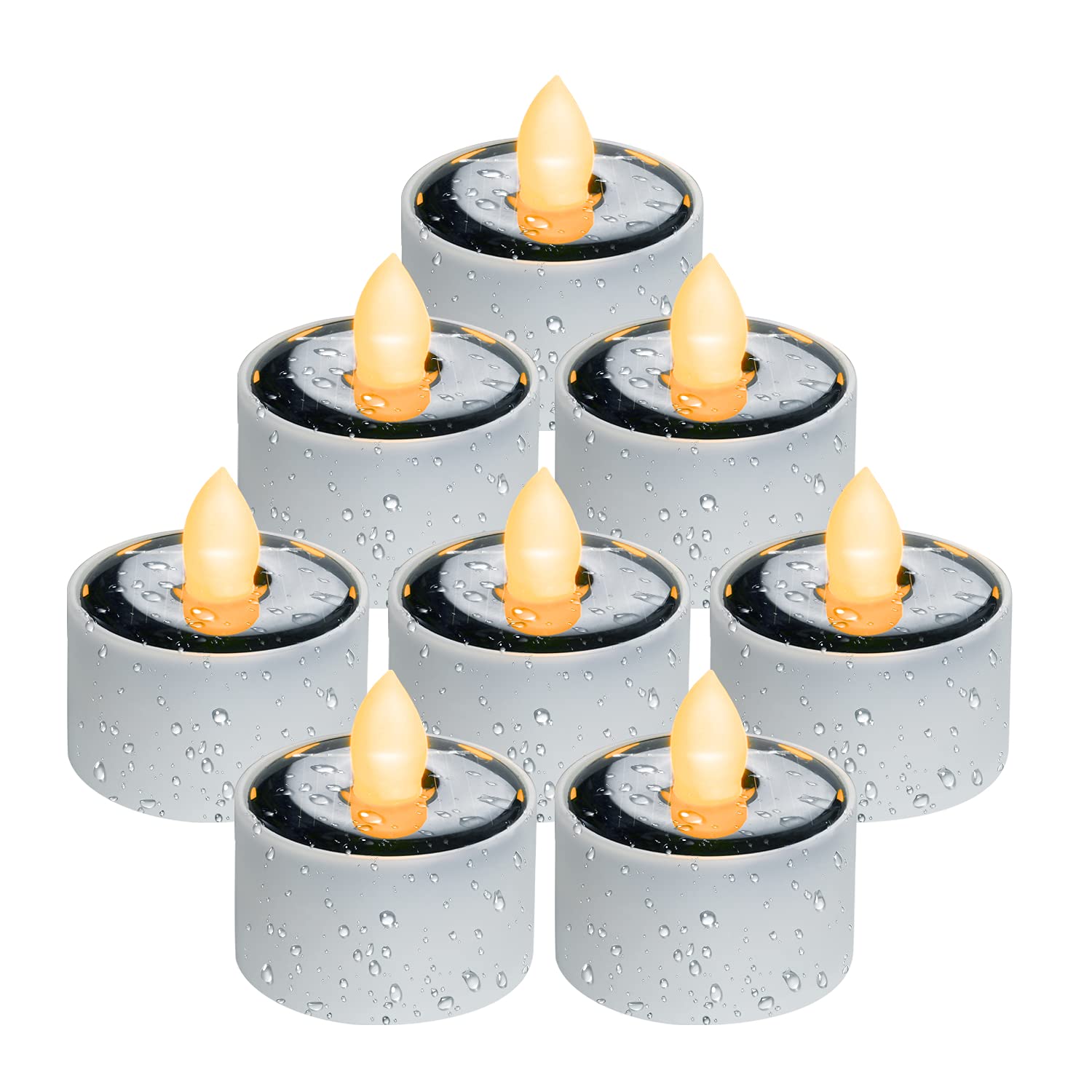 LED Tea Lights | Flameless Candles | Battery operated Tea Lights with ...